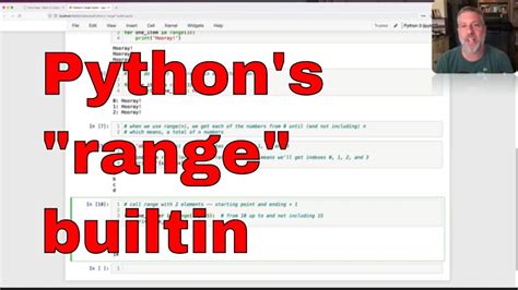 Using Python S Range Builtin Youtube