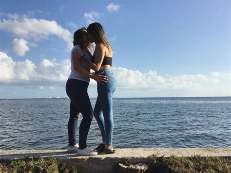 Caro And Amanda 6 Year Anniversary Year Anniversary Lesbians Kissing