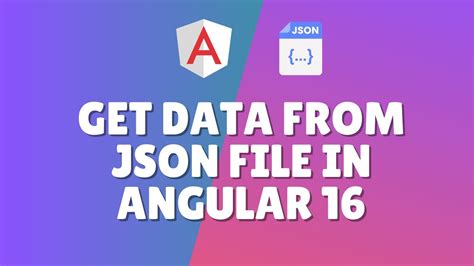 How To Get Data From JSON File In Angular 16 YouTube