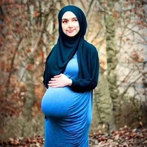 Pregnant Hijab Openart