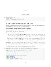 Lab07 Pdf Lab07 October 21 2022 60 Initialize Otter Import Otter