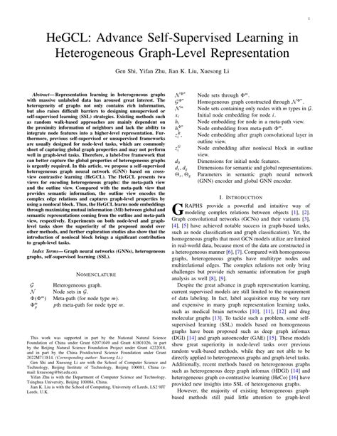 pdf hegcl advance self supervised learning in heterogeneous graph level representation