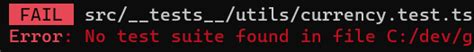 `no test suite found` on windows for `v0 28 5 ` · issue 2921 · vitest dev vitest · github