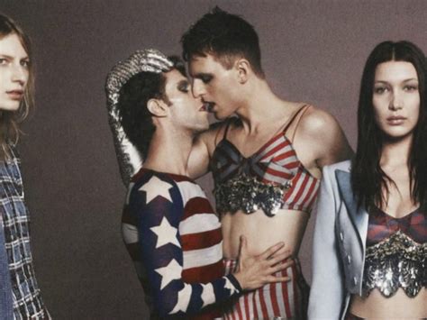 Milk Boyfriend James Whiteside Lock Lips In Latest Marc Jacobs Campaign