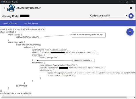 sapui5 freestyle app vs fiori elements app recording · issue 47 · ui5 community ui5 journey