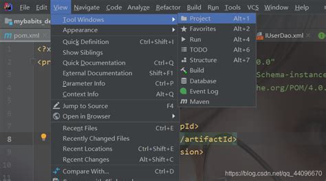 intellij idea 左侧树形目录结构消失，如何显示？ idea不展示左边的文件树怎么办 csdn博客