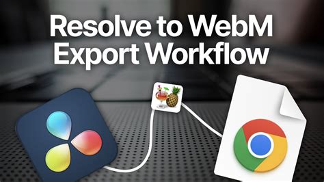How To Export WebM From Davinci Resolve YouTube