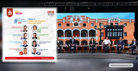 JNE Quién ganó el Debate Municipal 2022 Hoy Domingo 25 Septiembre
