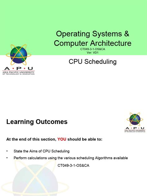 12 operating sytems cpu scheduling pdf scheduling computing computer architecture