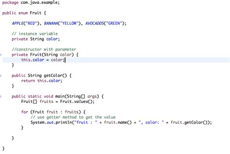 java enums with example javagyansite