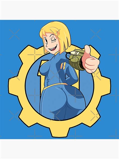 Fallout Sexy Vault Girl Poster For Sale By Yourstyleb Redbubble