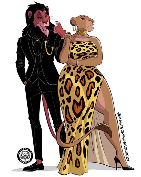 Scar And Sarabi The Lion King Characters Lion King Fan Art Disney Lion King