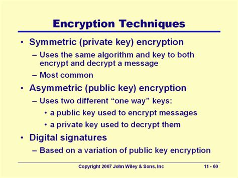 Encryption Techniques
