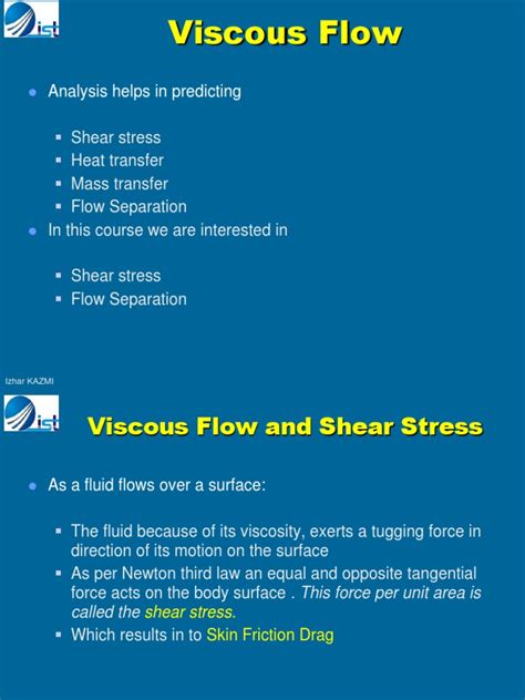 viscous flow and boundary layer pdf boundary layer fluid dynamics