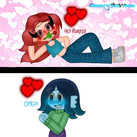 Roseruby X Chelsearuby Gillman Teenage Kraken By Francesca261108 On Deviantart