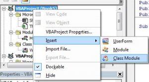 VBA Class Modules And How To Use Them