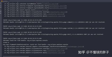 IDEA使用OSGI equinox框架时无法启动启动osgi的控制台 知乎