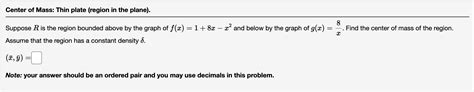 solved suppose r is the region bounded above by the graph of