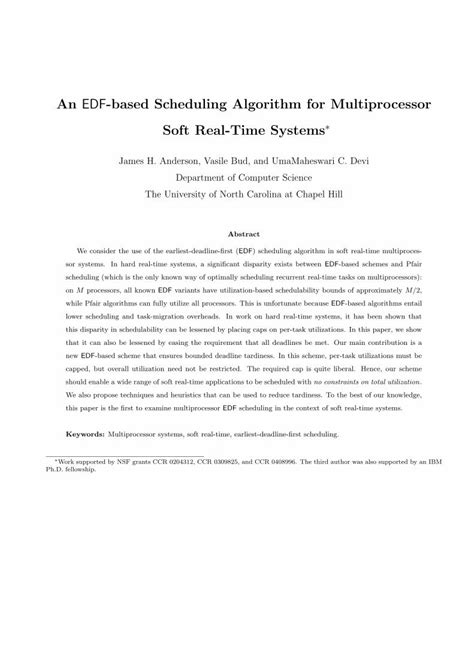 pdf an edf based scheduling algorithm for …anderson papers euro05a pdfan edf based scheduling