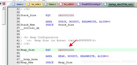 freertos与stm32分析栈、堆、全局区、常量区、代码区、ram、rom，及如何分配堆栈空间 rtos 全局数据区大小是多少 csdn博客