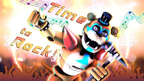 Sfmfnaf Security Breach Glamrock Freddy By Darkmoun On Deviantart Five Nights At Freddys