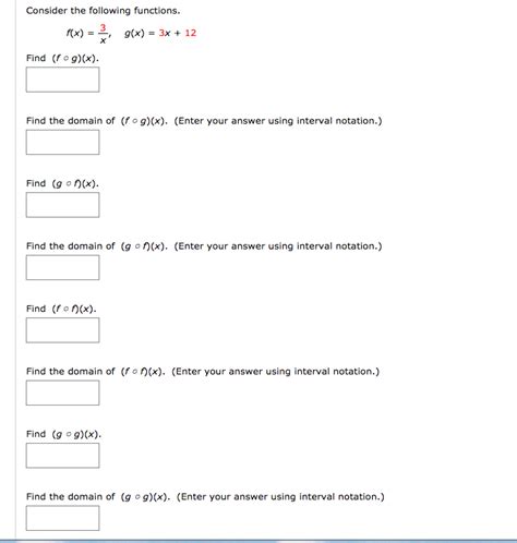 solved consider the following functions f x x 2 4x