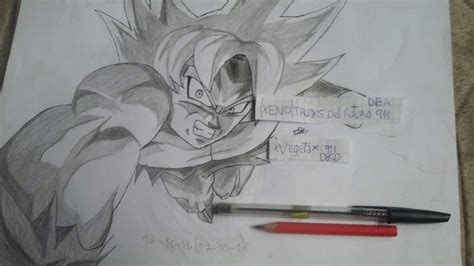 Dibujo De Goku Ultra Instinto Dominado Dragon Ball Espanol Amino Emilia