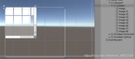 unity scroll view简单介绍和使用 csdn博客