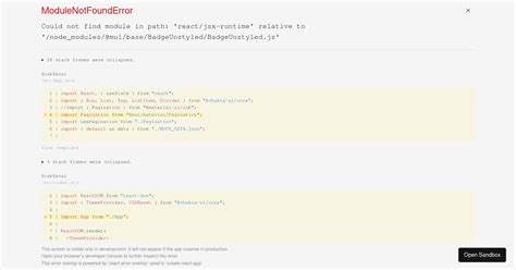 React Mui Pagination Examples CodeSandbox