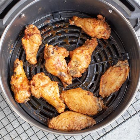 Crispy Air Fryer Chicken Wings Video Momsdish