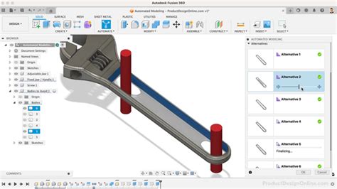 Automated Modeling In Autodesk Fusion 360 What Is Automated Modeling
