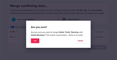 Merge Duplicate Records In A Campaign Action Builder