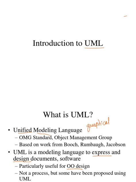 an introduction to modeling software systems with the unified modeling language uml pdf