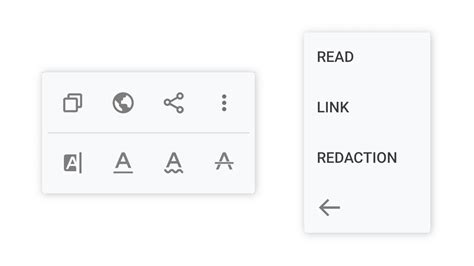 android pdf viewer quick menu events apryse documentation
