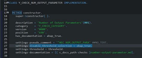 Y CHECK NUM OUTPUT PARAMETER Not Able To Set Threshold Issue 68