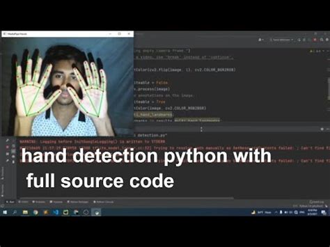 Hand Landmark Detection Opencv Python With Source Code Opencv Python