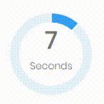 Javascript Chartjs Doughnut Chart Smooth Animation In Countdown
