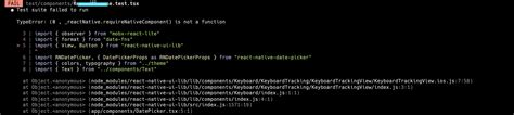 Error When Testing With Jest TypeError 0 ReactNative