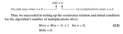 mathematical analysis of recursive algorithms