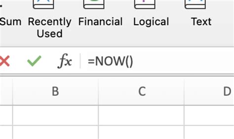 How To Use The Now Function In Excel Tecadmin