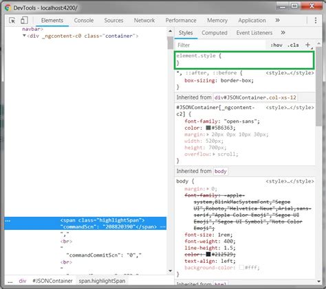html span doesn t apply css style when entered via innerhtml stack overflow