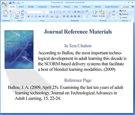 How To Use APA Format In Powerpoint Techwalla