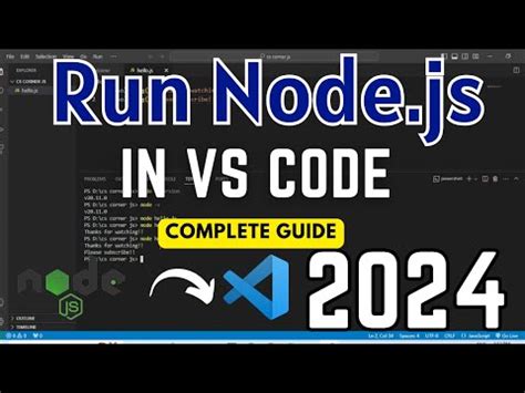 How To Run Node Js In VS Code On Windows 10 11 2024 Setup Node Js