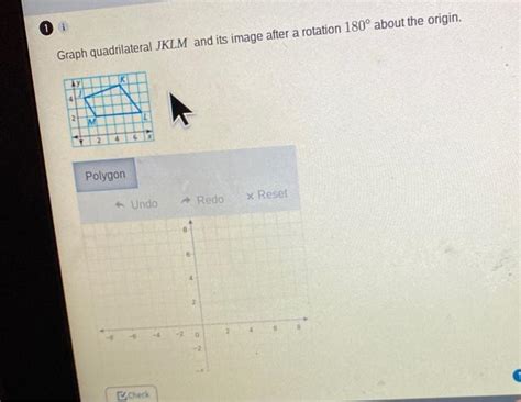 solved 1 graph quadrilateral jklm and its image after a