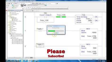 Intro For The Move Instruction In Rslogix Youtube