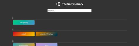 The Unity Library Stelabouras