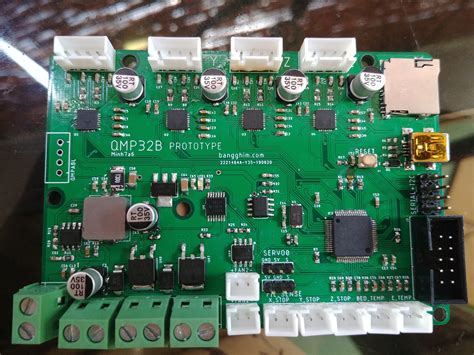 heavily inspired by ezboard lite i created a stm32f446re tmc2224 controller board for my