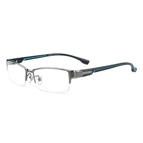 Reven Jate Super Men Eyeglasses Frame Ultra Light Weighted Flexible Ip Electronic Plating Metal
