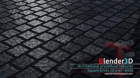 Blender Tutorial Procedural Textures Square Bricks Stone 006