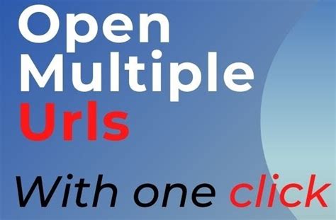 Open All URLs Open Multiple URLs Links At The Same Time SEOTOOLSTACK